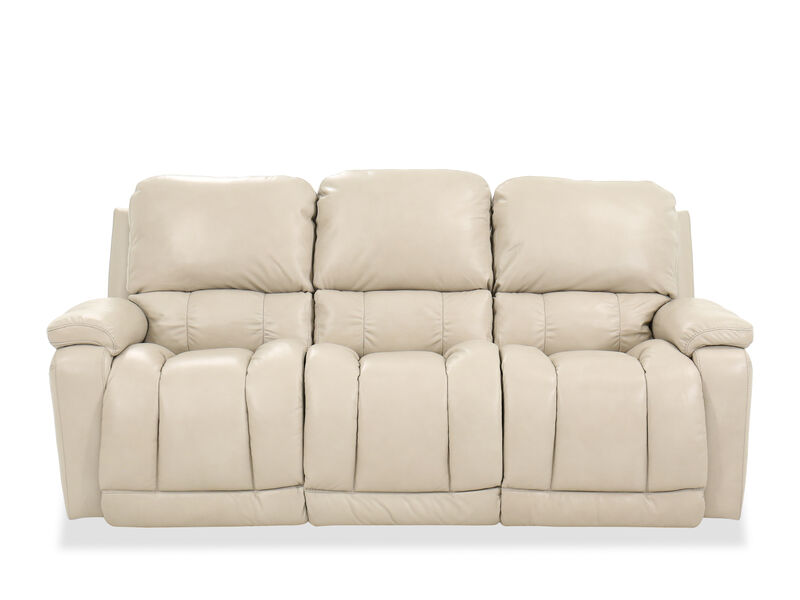 Grayson 3 Seater Electric Recliner Sofa Silver Fabric | Baci Living Room
