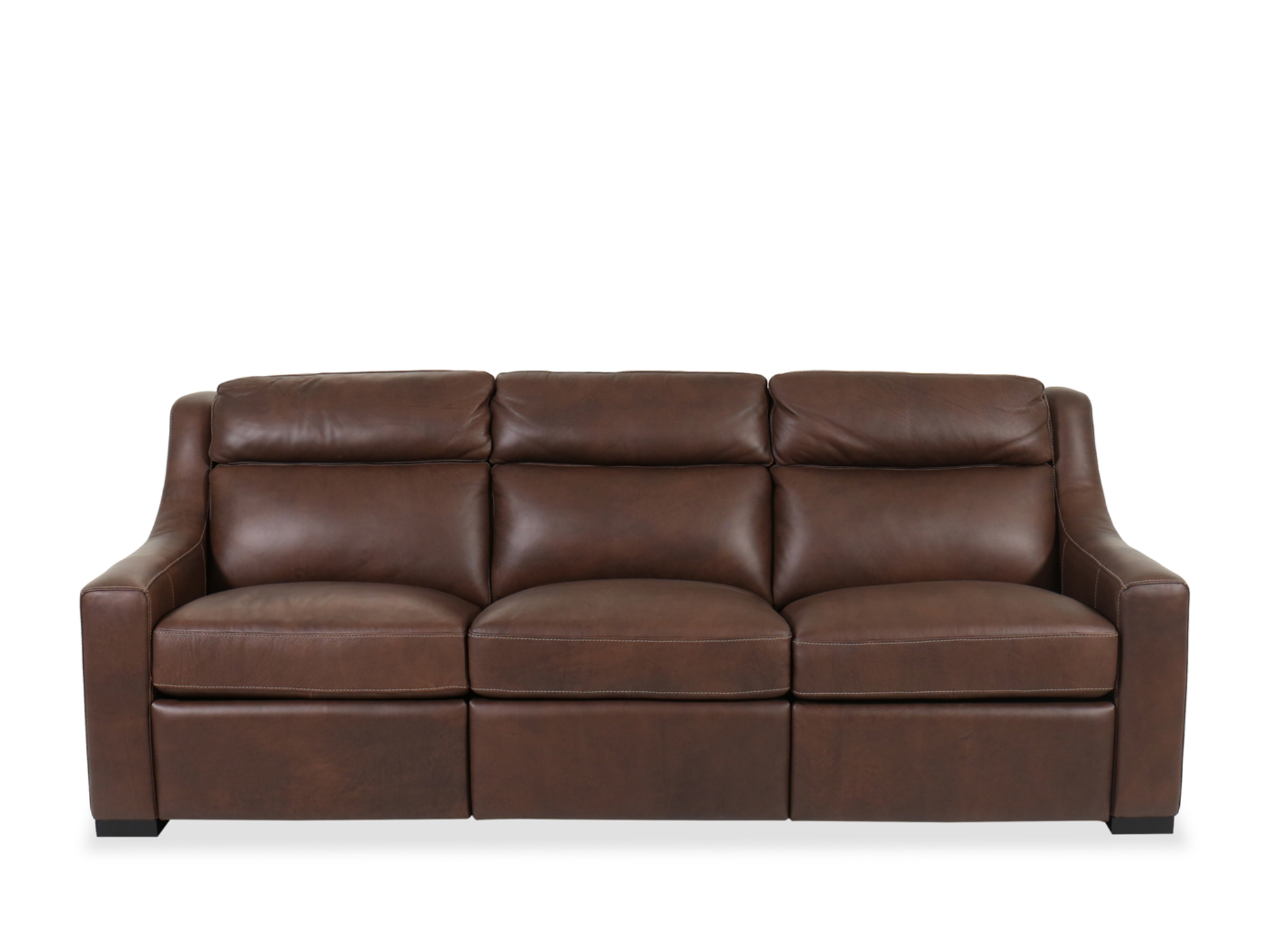 Germain Leather Power Sofa | Mathis Home