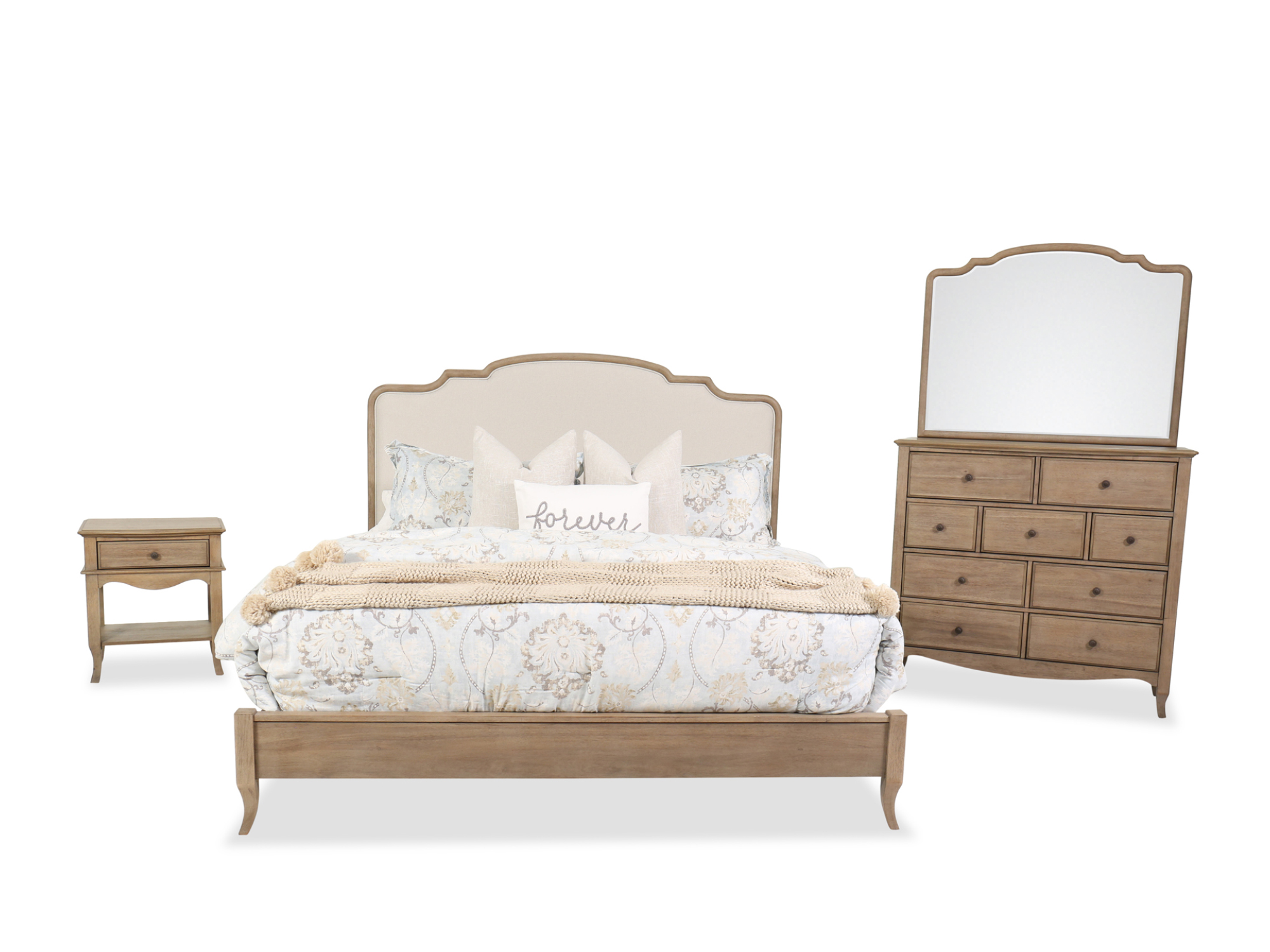 Provence Four-Piece California King Suite | Mathis Home